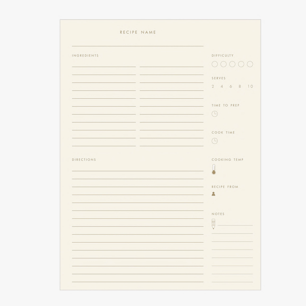All The Best Recipe Book – Darien & Co
